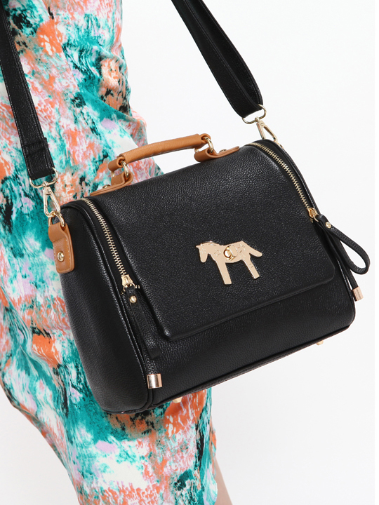 Handbag Candy Colored Retro Pony Female Shoulder Bag Tide Ir3843 on Luulla